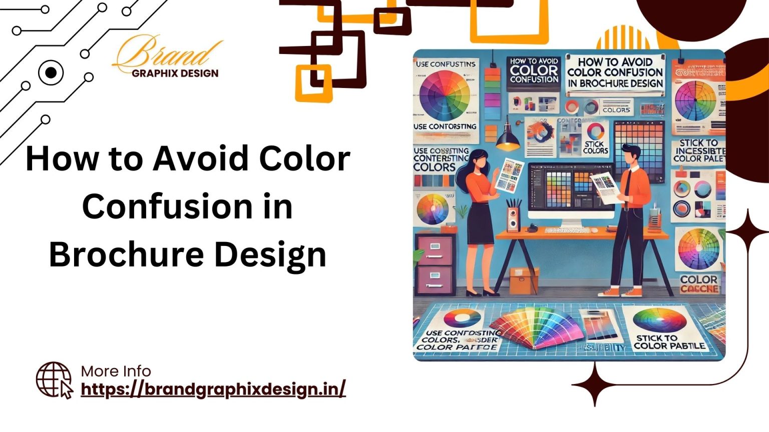 How to Avoid Color Confusion in Brochure Design - Brand Graphix Design