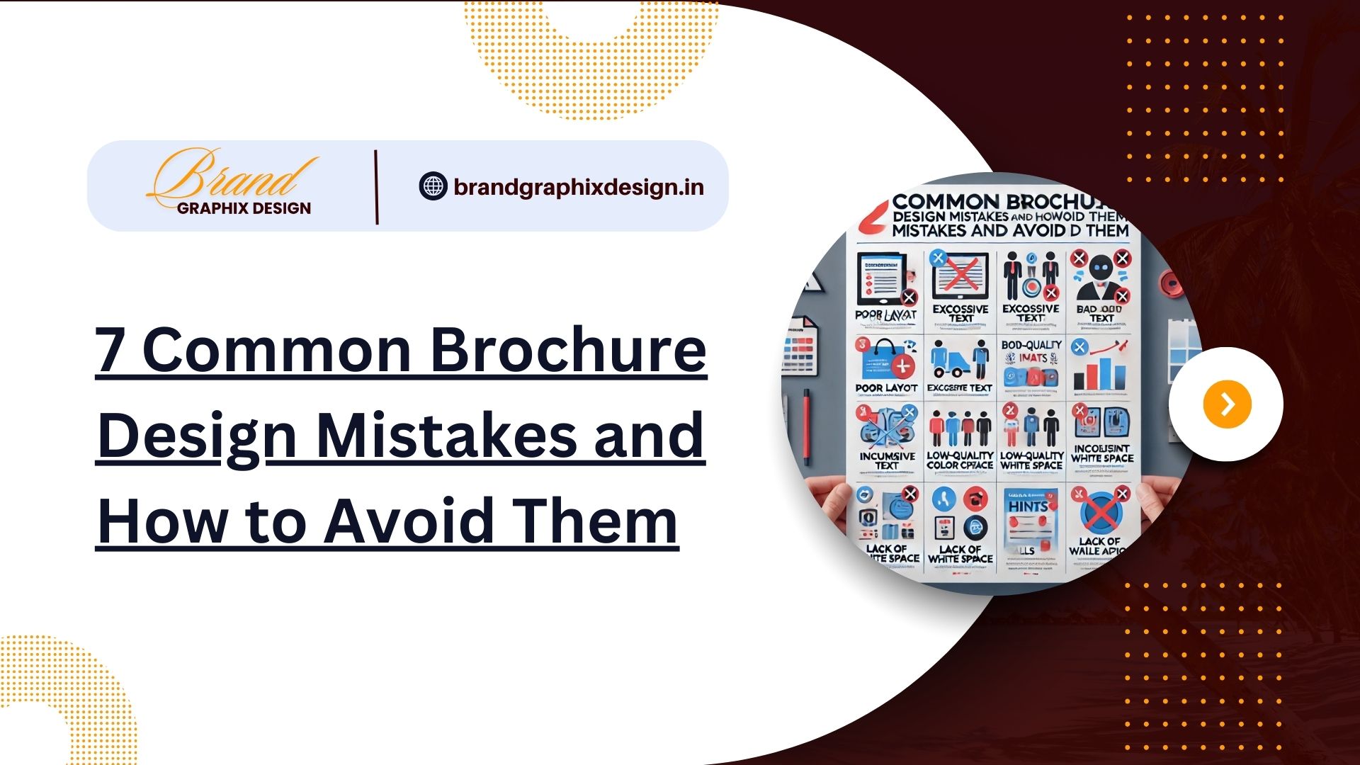 7 Common Brochure Design Mistakes and How to Avoid Them - Brand Graphix ...