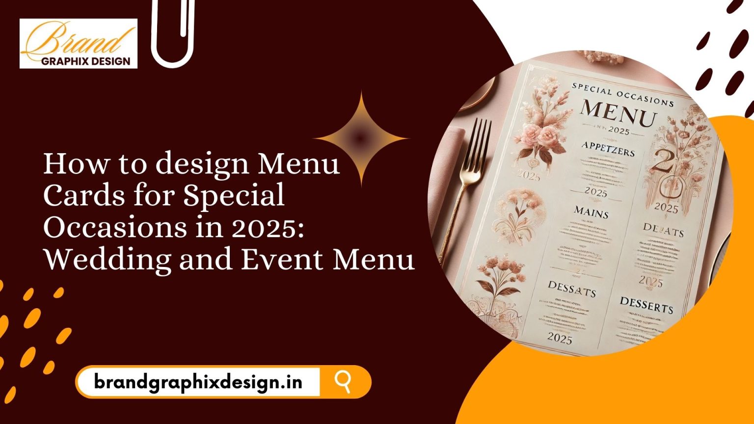 How to design Menu Cards for Special Occasions in 2025: Wedding and ...
