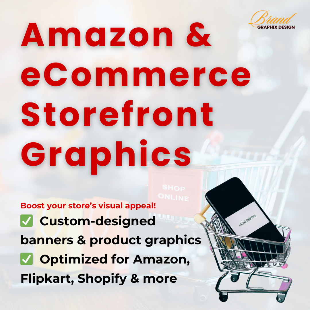 Amazon & eCommerce Storefront Graphics - Brand Graphix Design